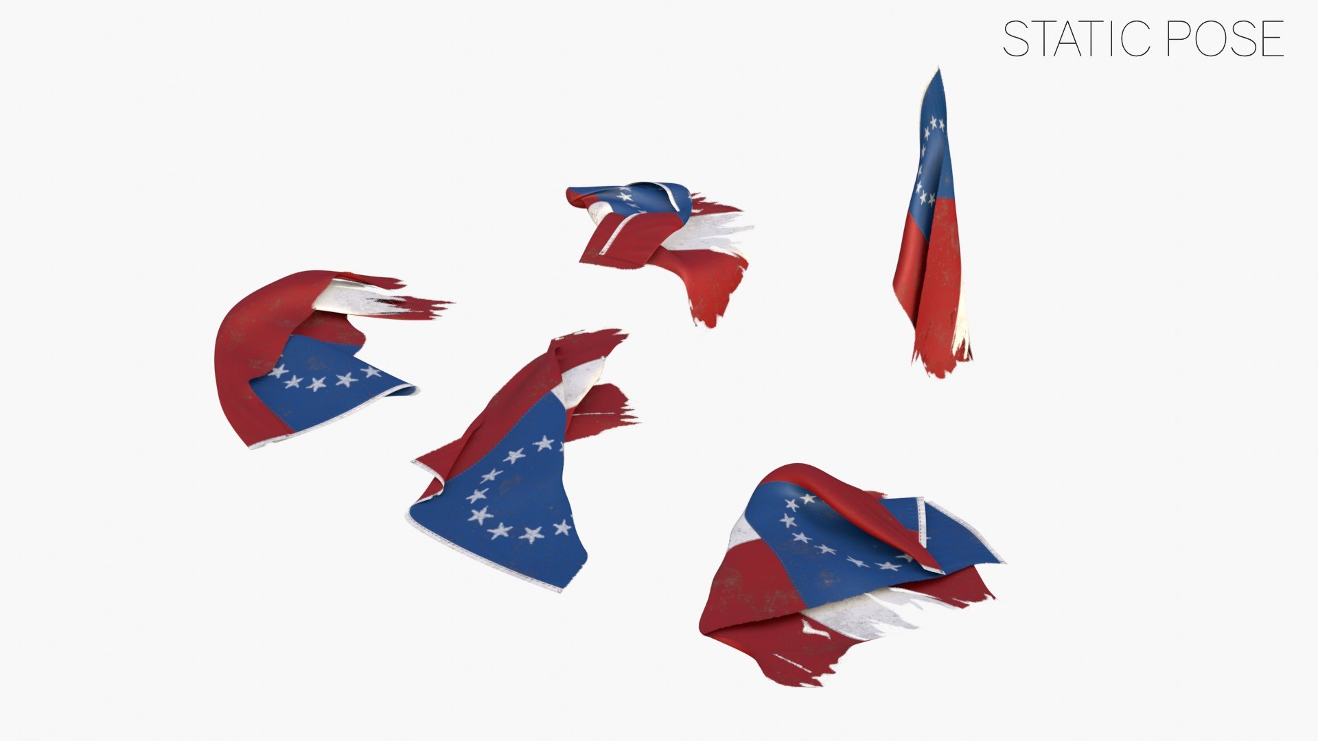 3D model national flag - TurboSquid 1475997