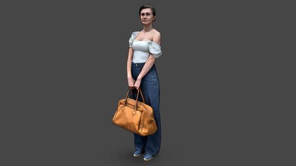Stylized Woman Character 3D Model3Dモデル - TurboSquid 1960279