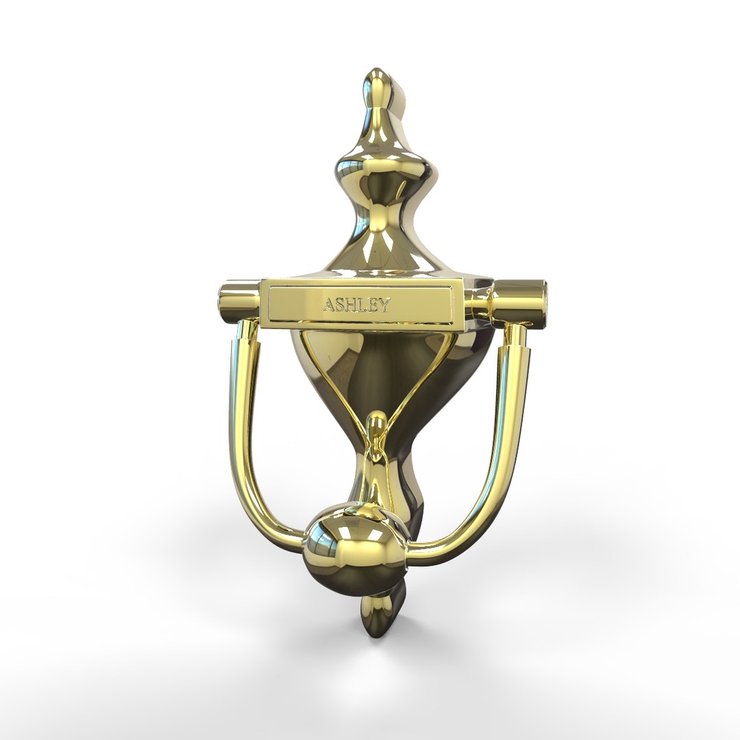 3d model door knocker