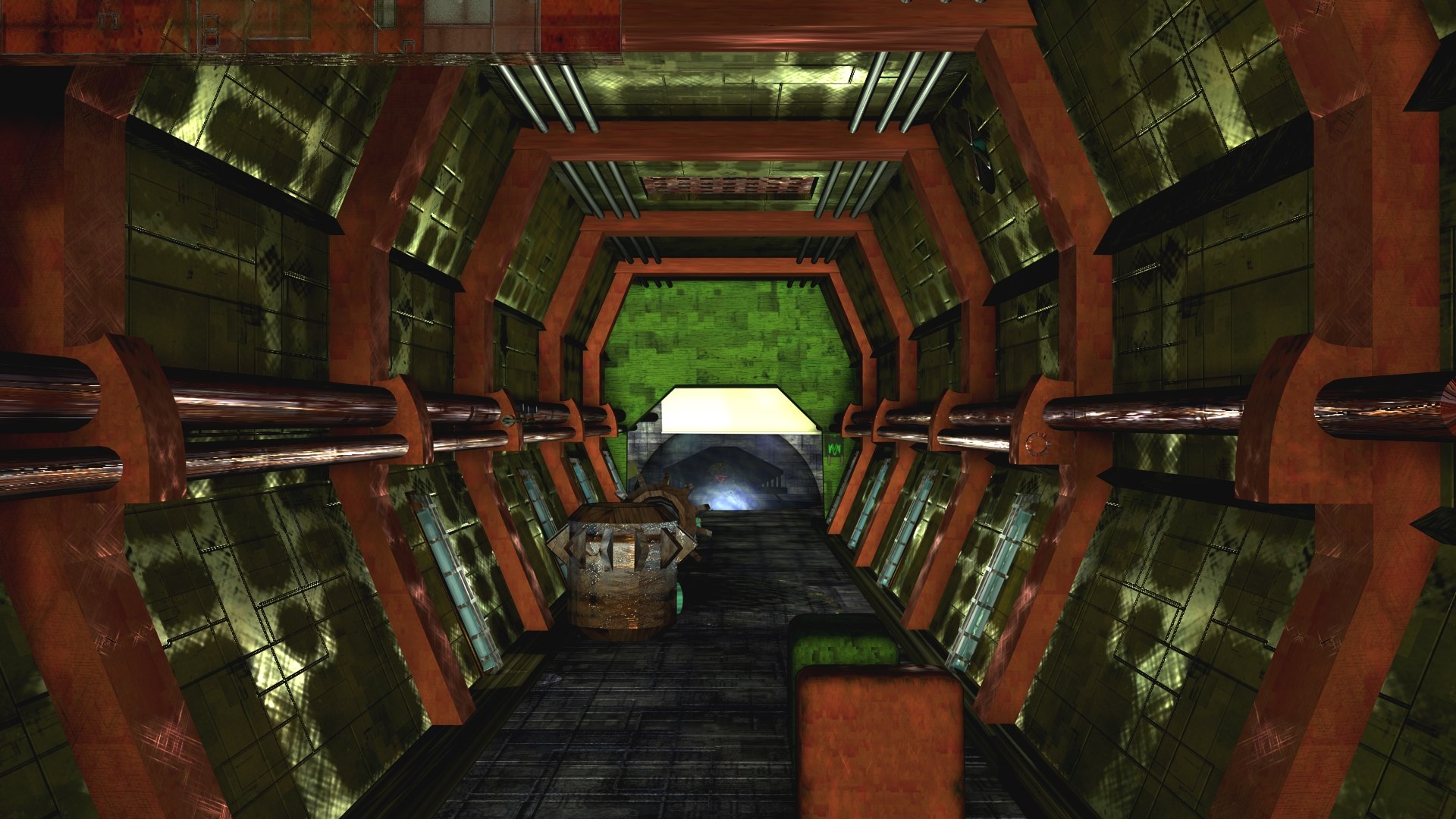 Science Fiction Corridor 3d Max