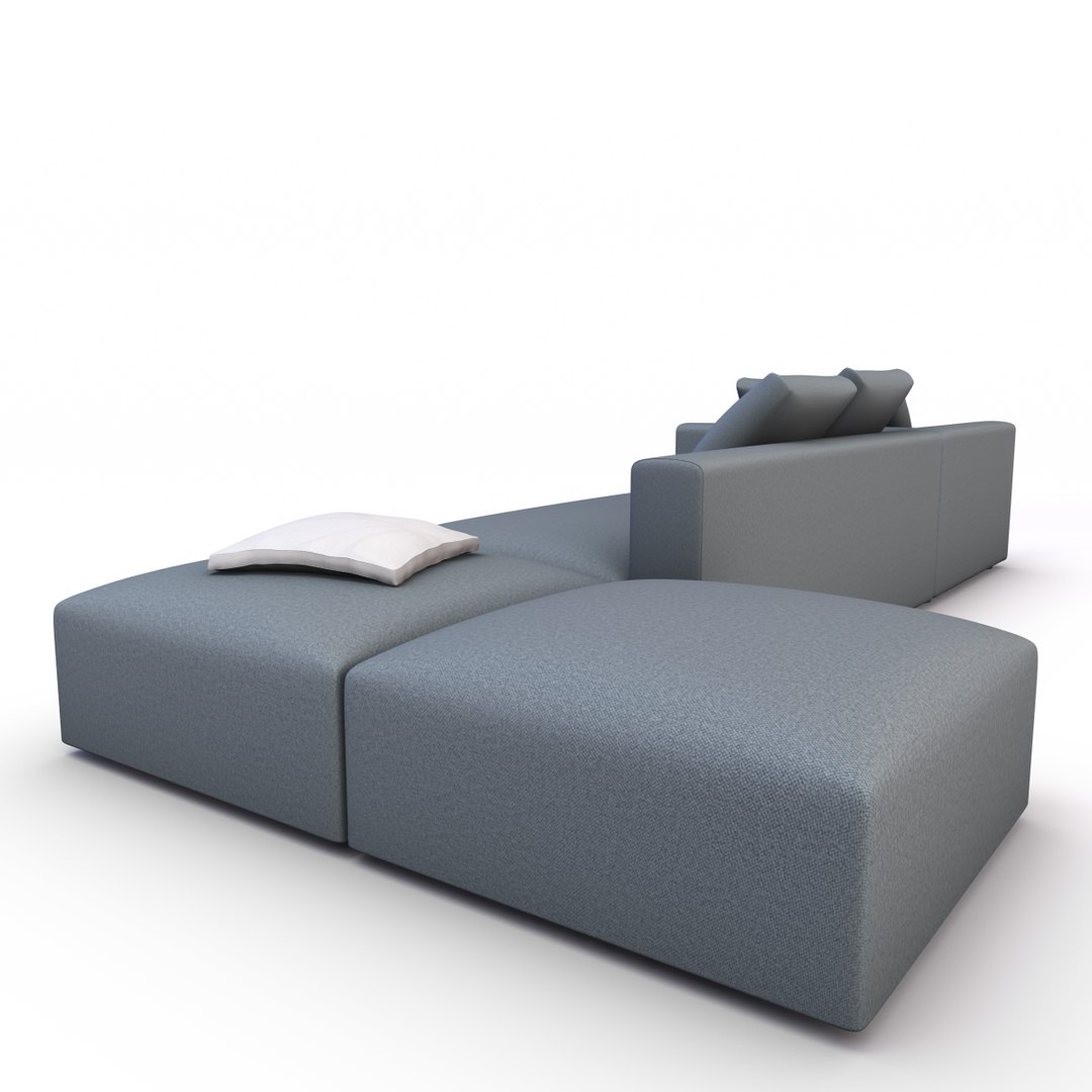 3d lounge sofa model