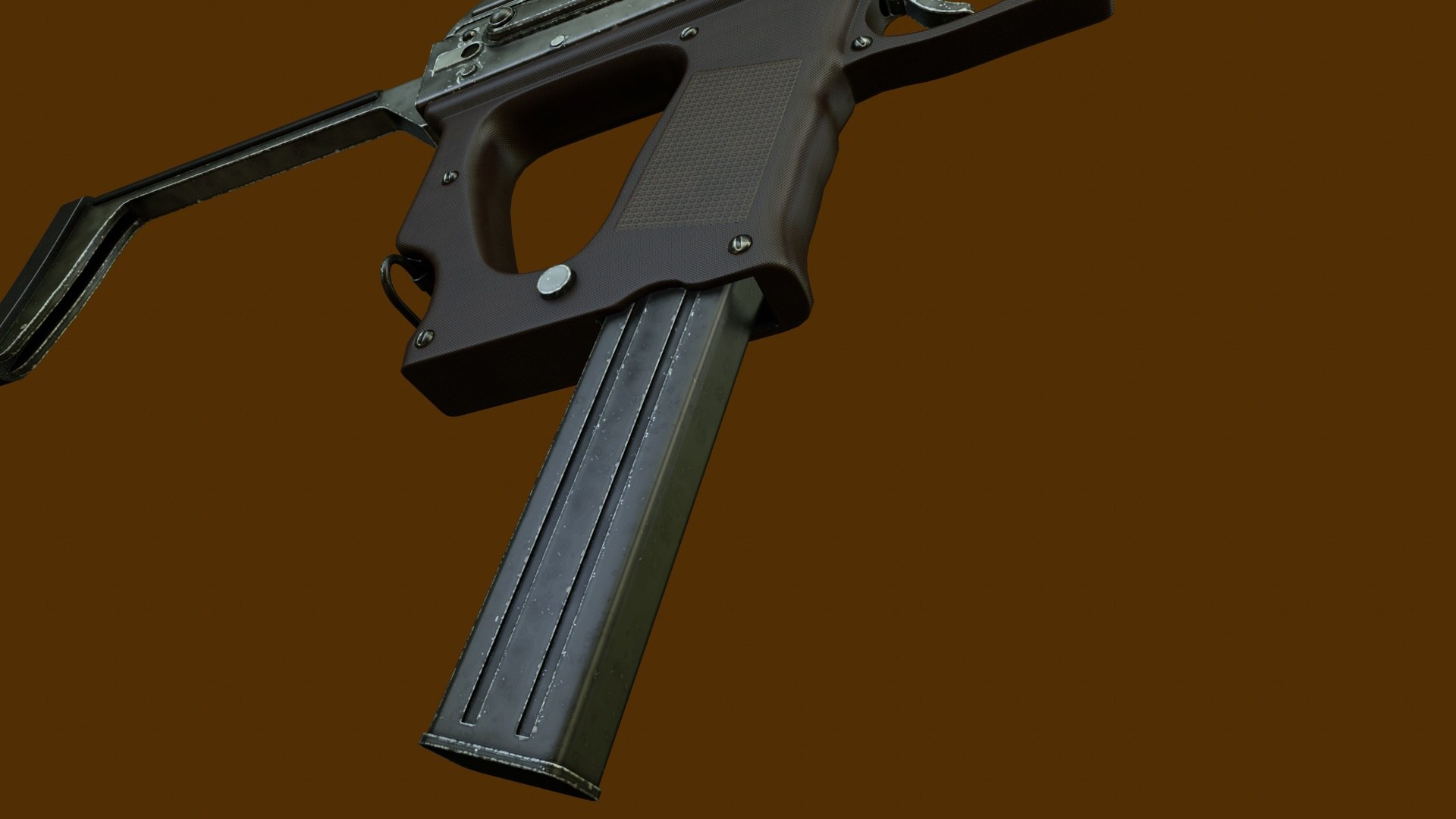 3d 9mm Smg Gepard Model