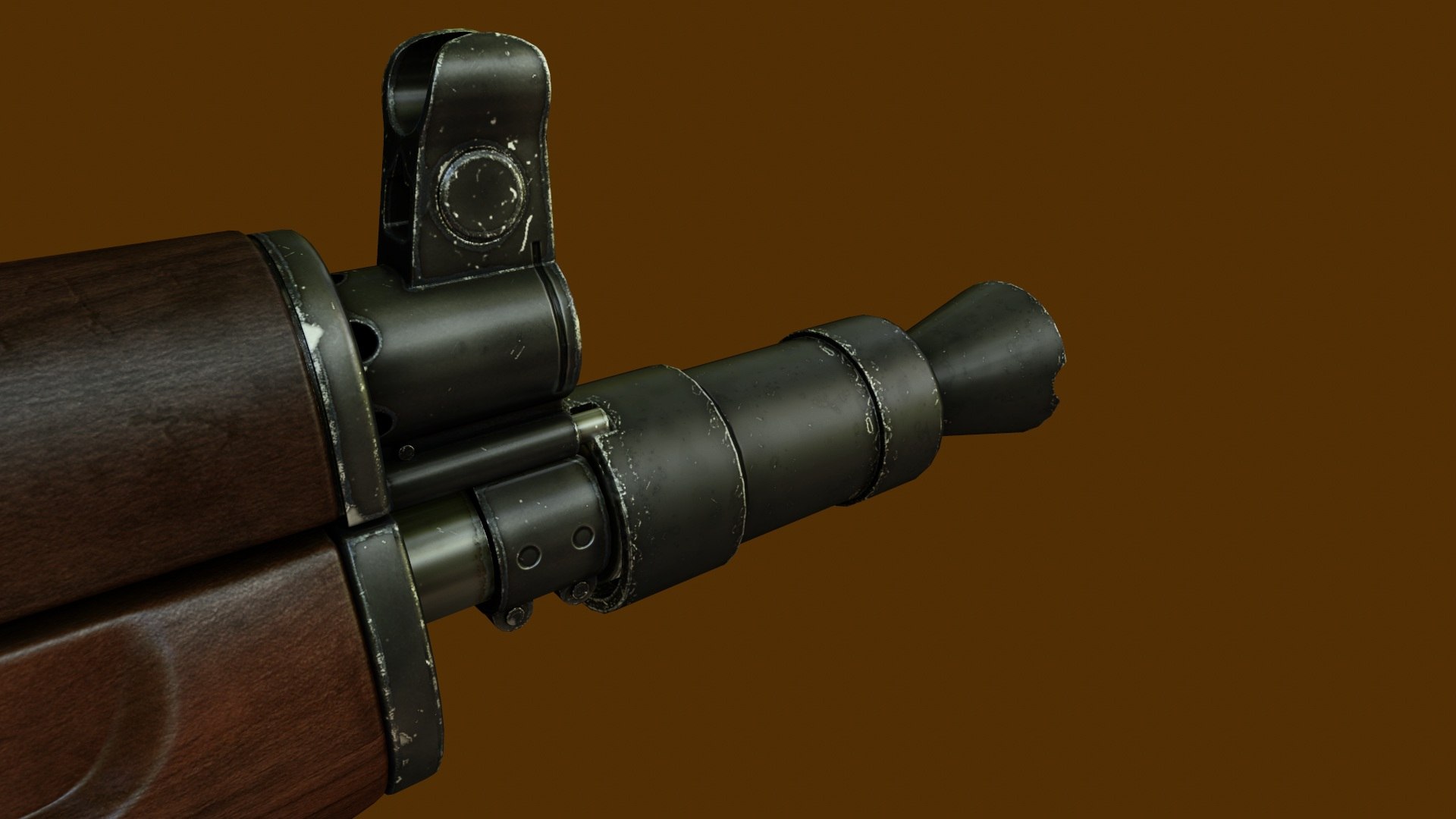 3d 9mm Smg Gepard Model