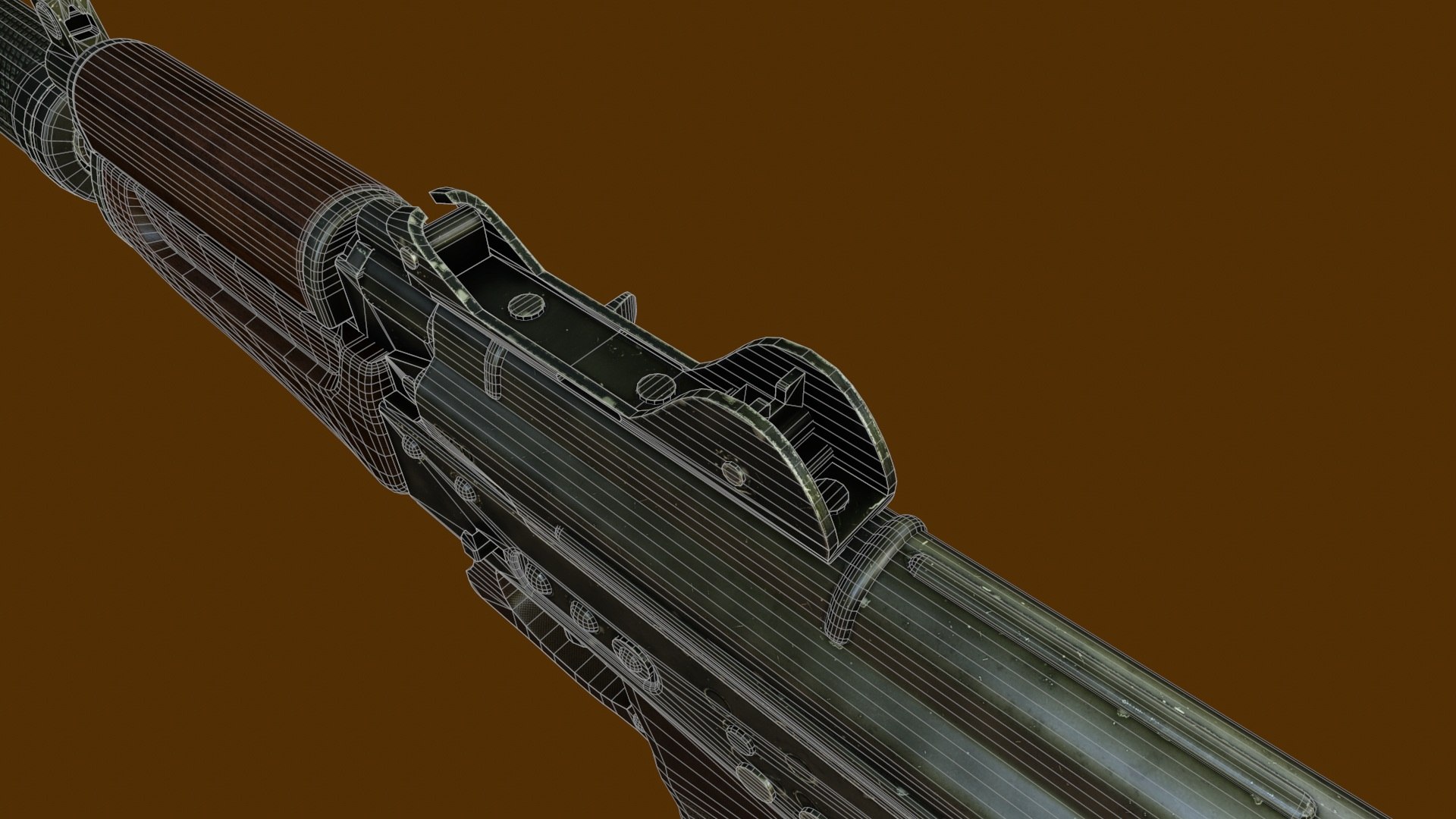 3d 9mm Smg Gepard Model