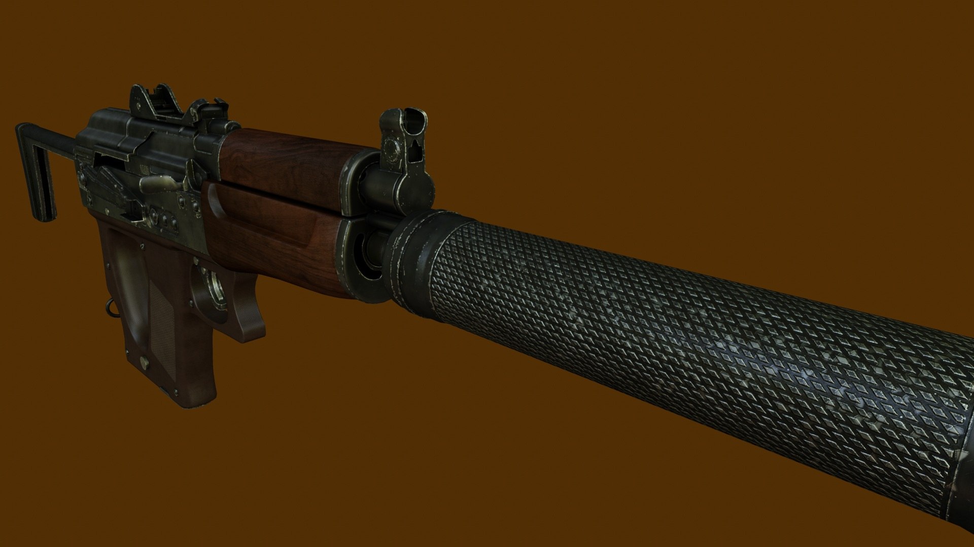 3d 9mm Smg Gepard Model