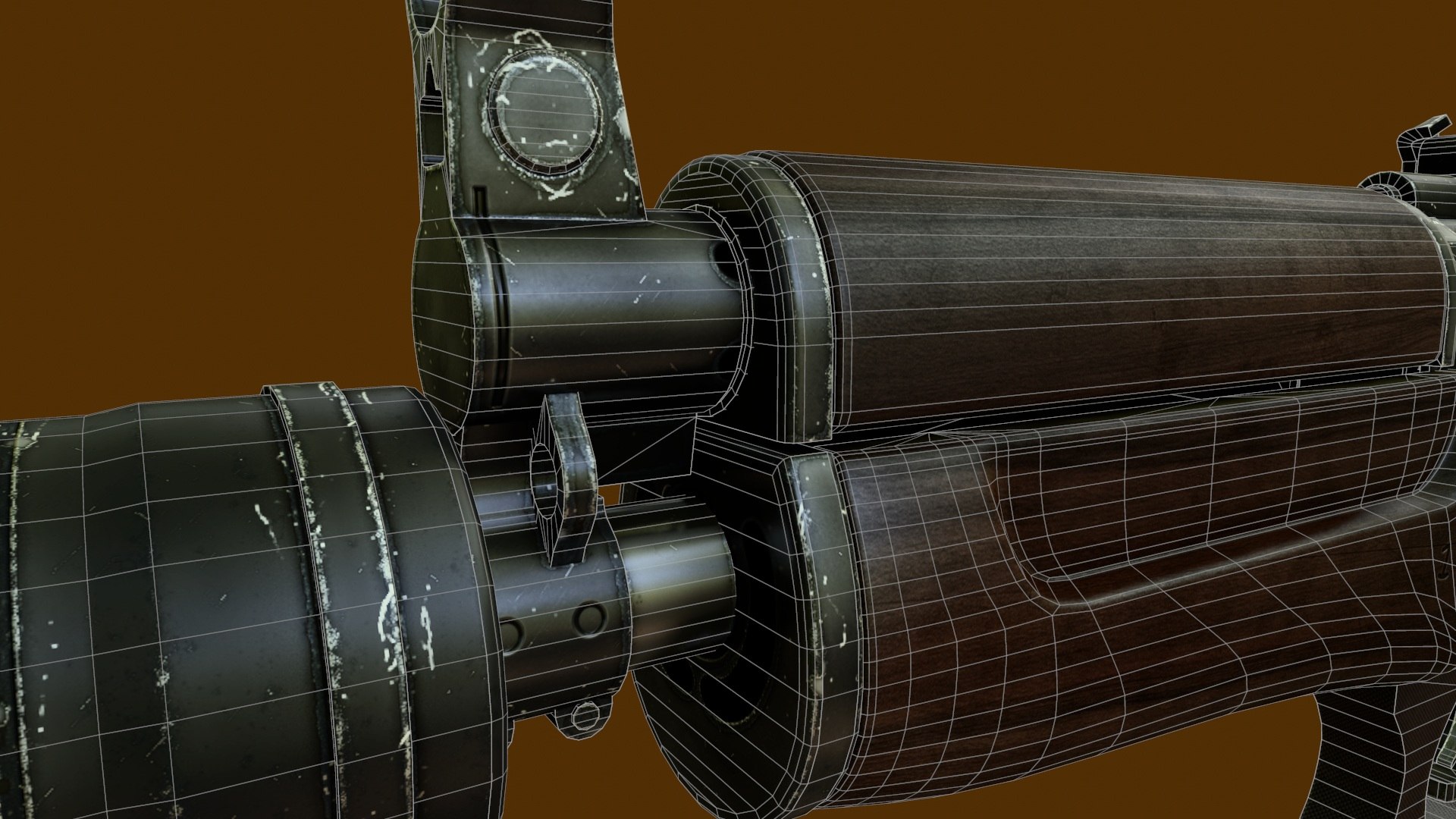 3d 9mm Smg Gepard Model