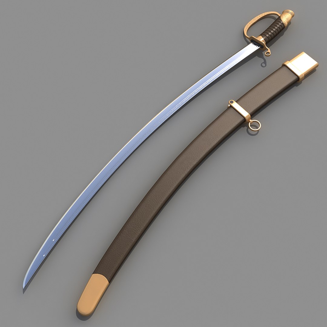 saber sword obj