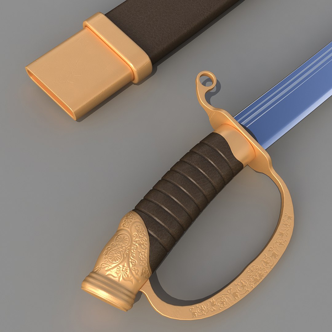 saber sword obj