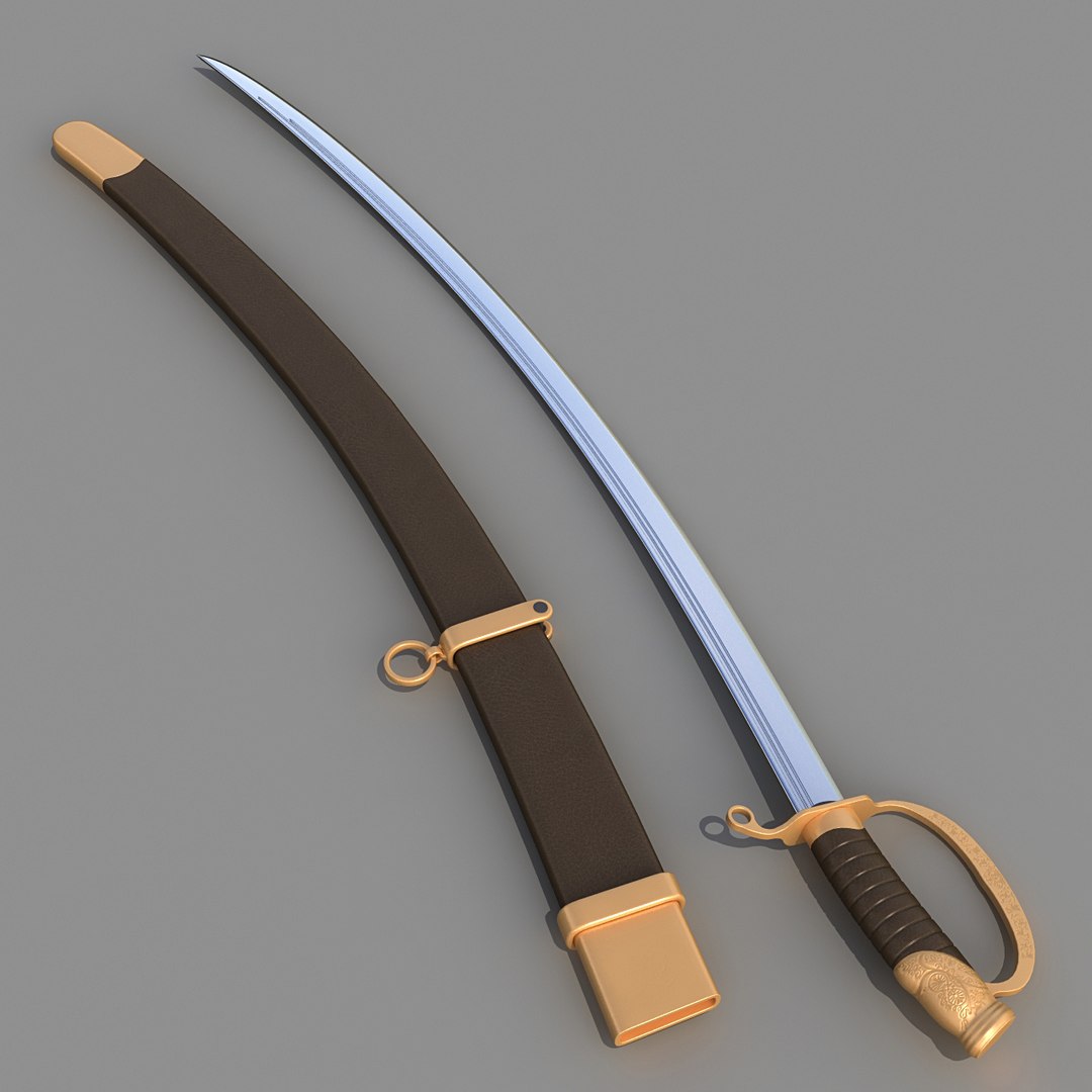 saber sword obj