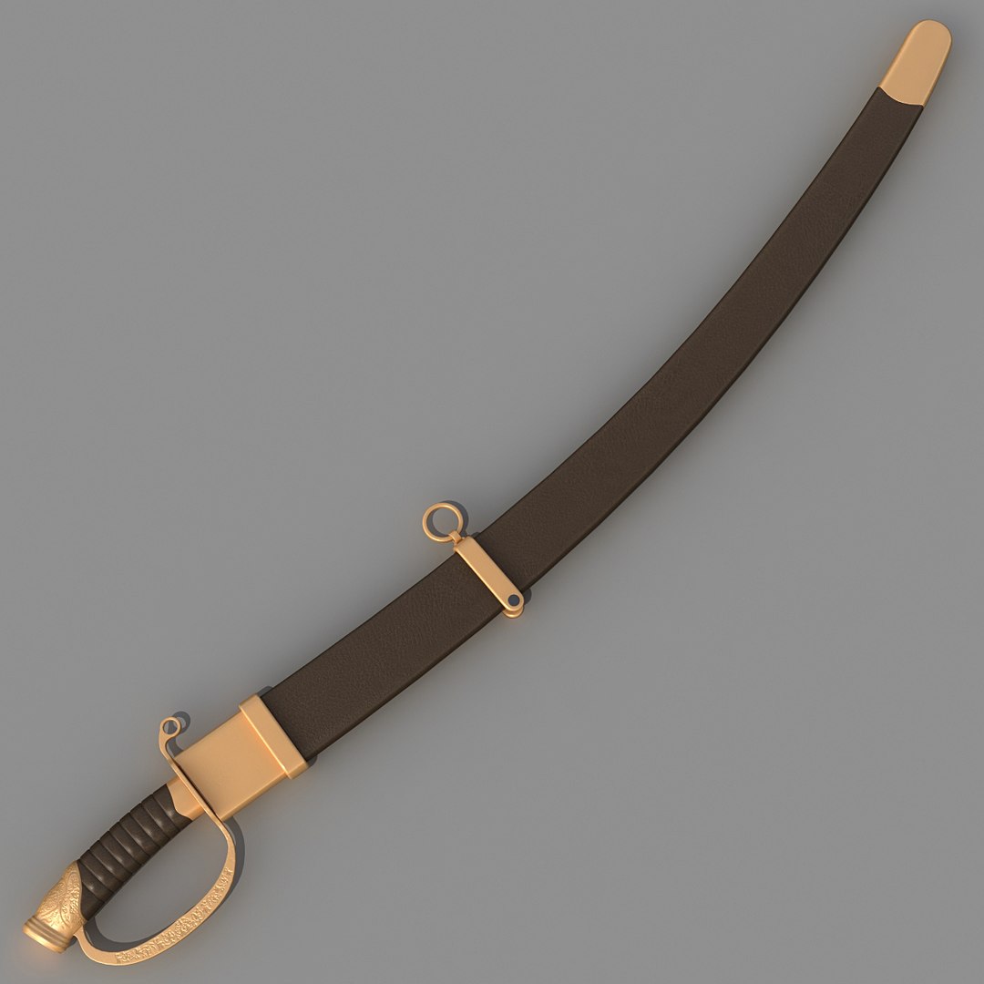 saber sword obj