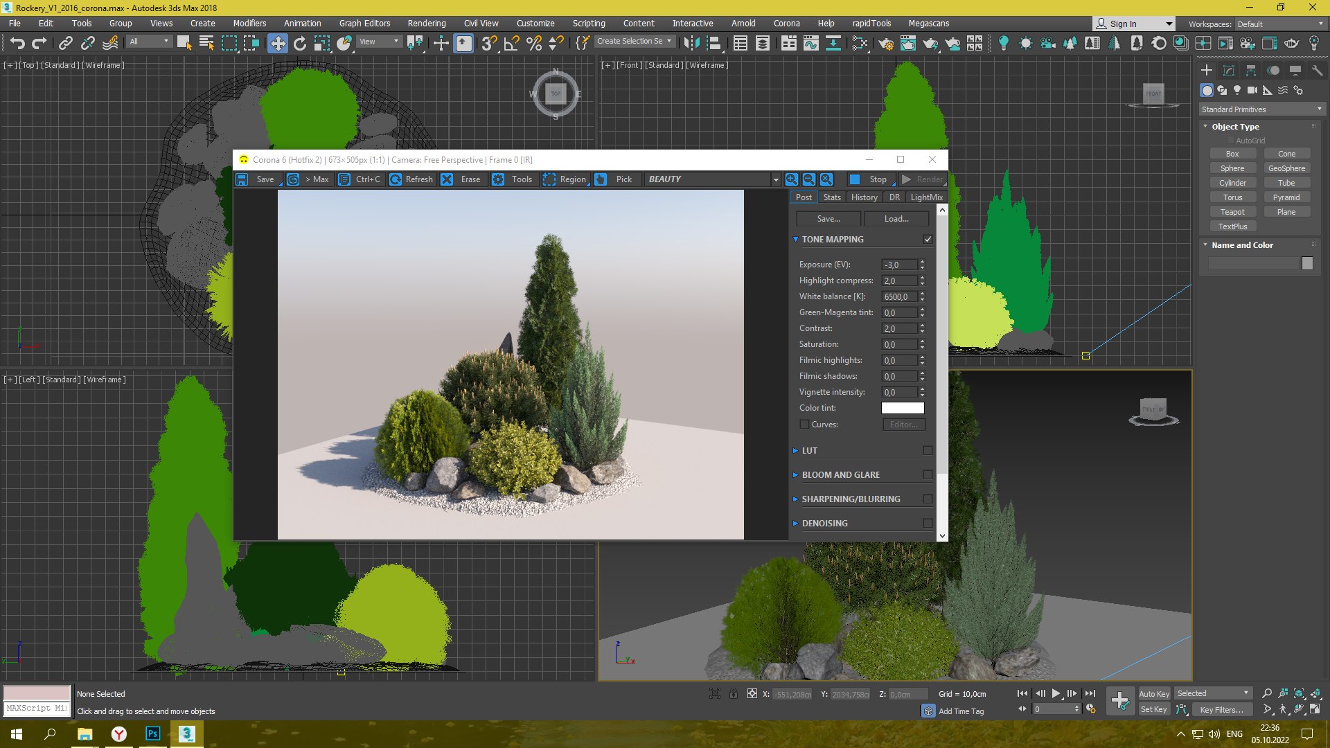 3D Rockery Alpine Hill V1 - TurboSquid 1968957