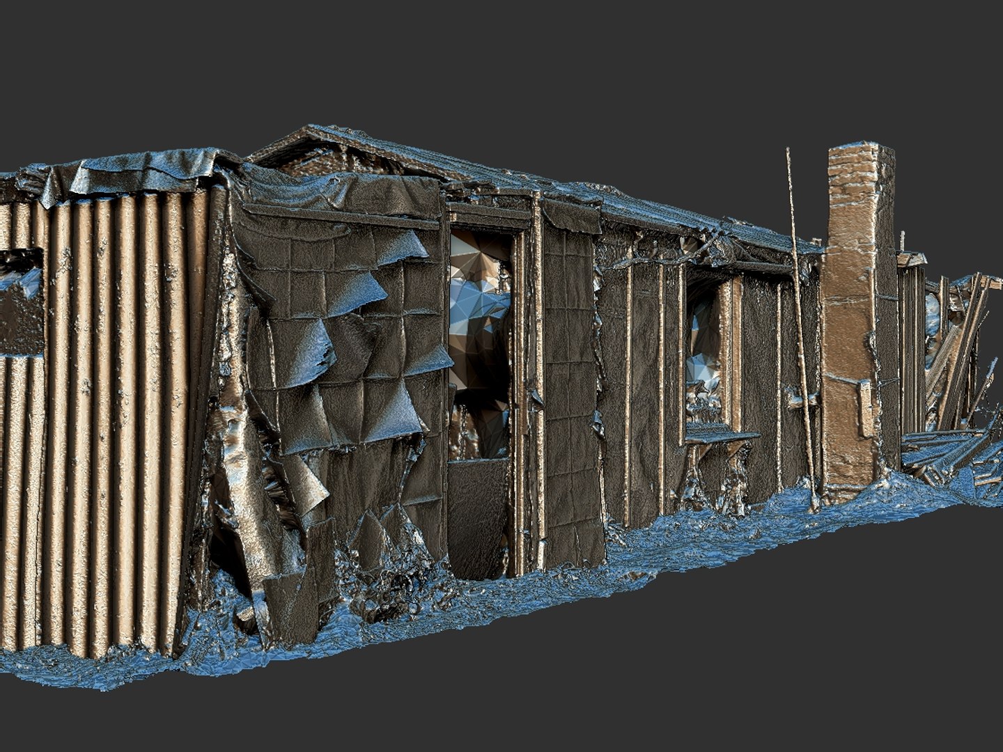 3D model slums scan - TurboSquid 1712791