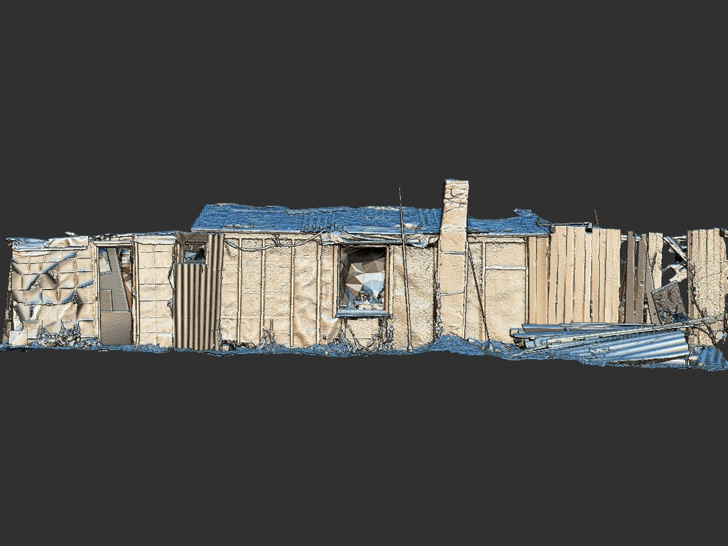 3D model slums scan - TurboSquid 1712791