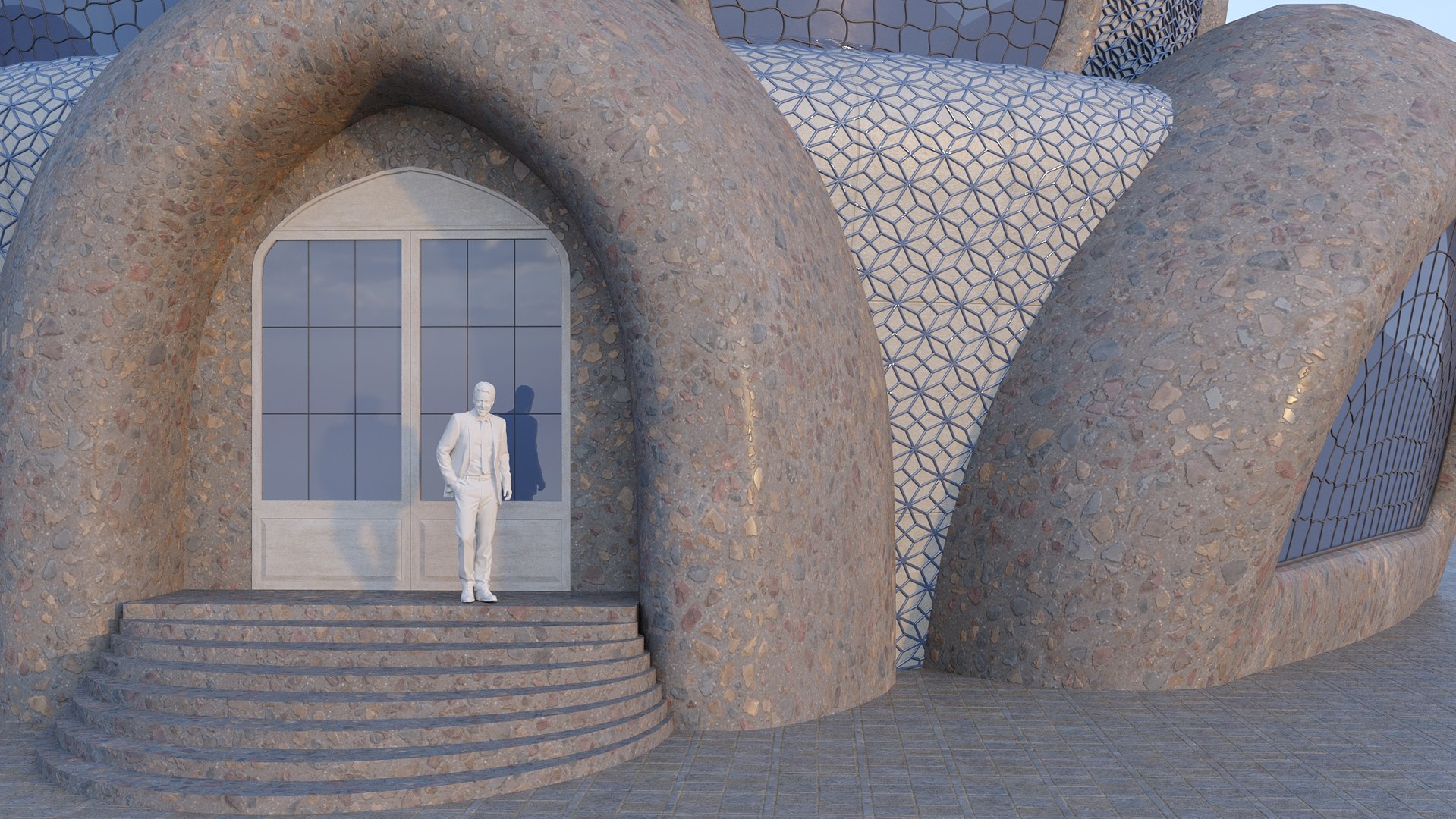 Sphere House 3D Model - TurboSquid 2088705