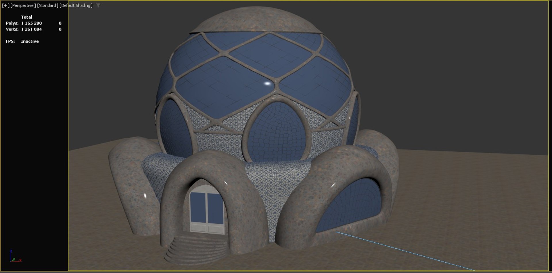 Sphere House 3D Model - TurboSquid 2088705
