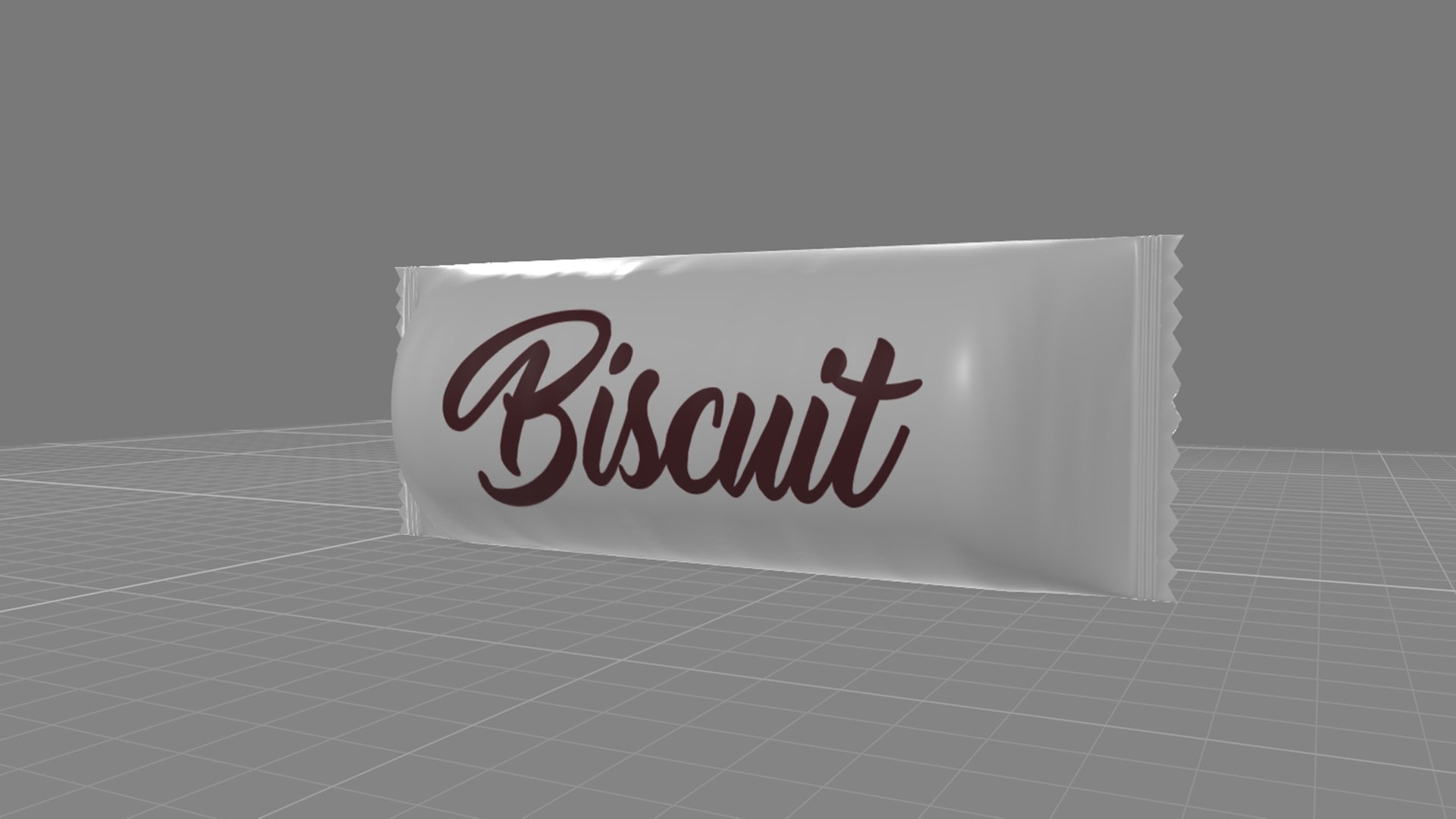 Realistic Biscuit Packet 3D Model - TurboSquid 2356400