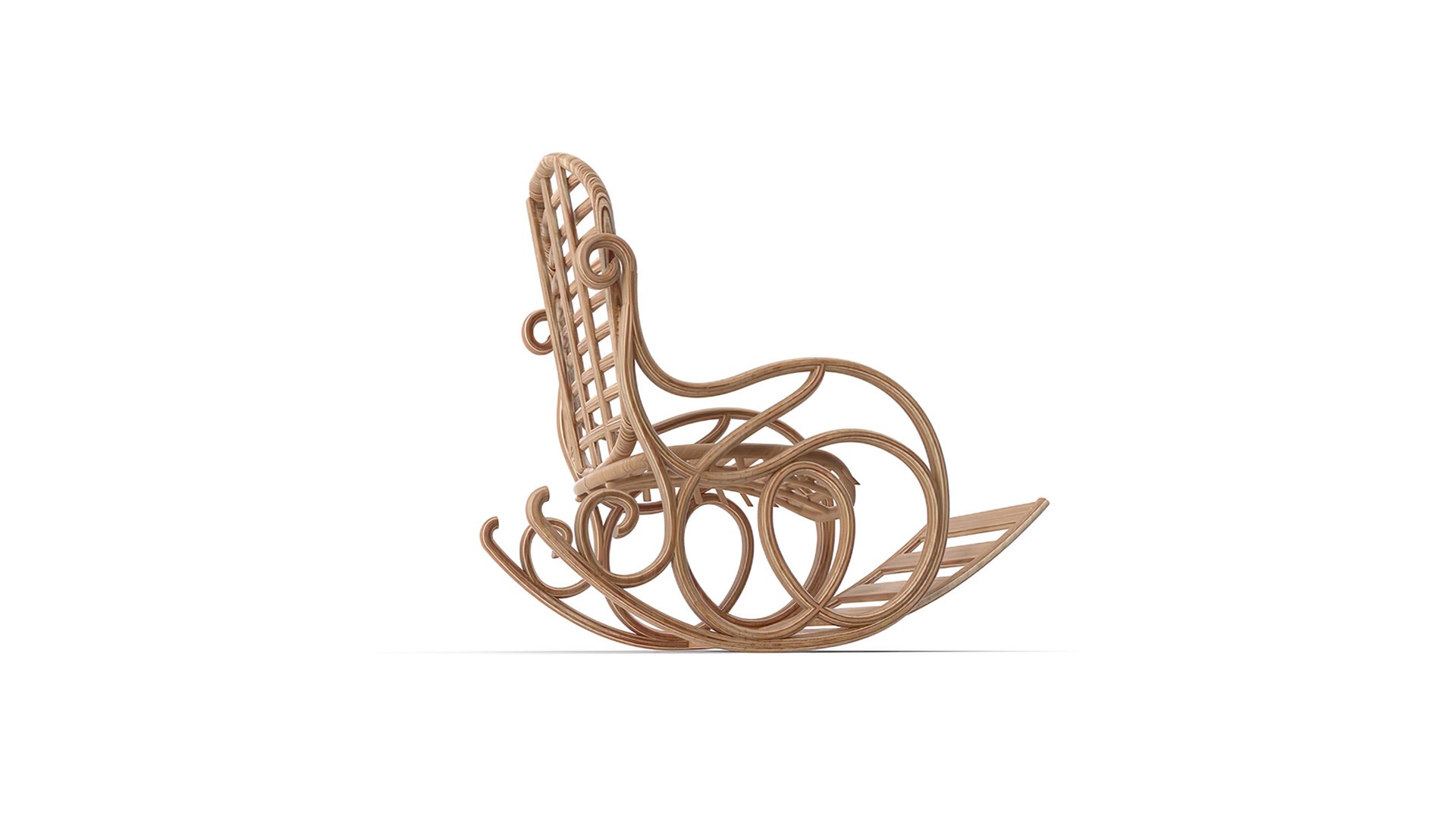 3D Rocking Chair - TurboSquid 2067751