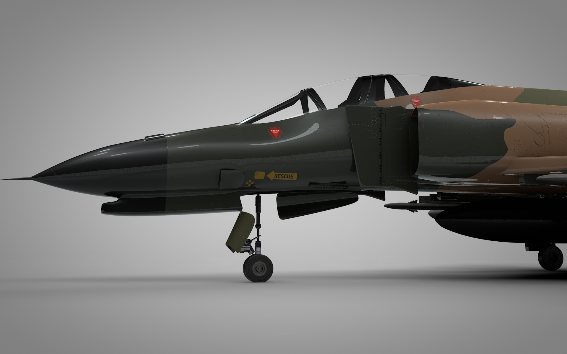 modèle 3D de McDonnell Douglas F-4 Phantom RAAF L1179 - TurboSquid 1672353