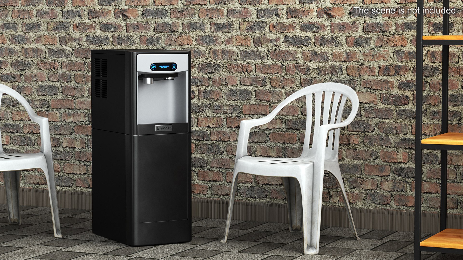 3D Touchless Water Dispenser Quench Ice - TurboSquid 2264799