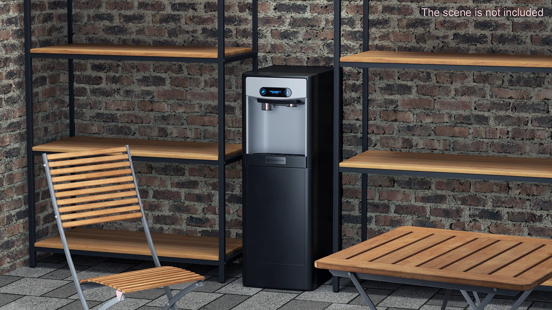 3D Touchless Water Dispenser Quench Ice - TurboSquid 2264799