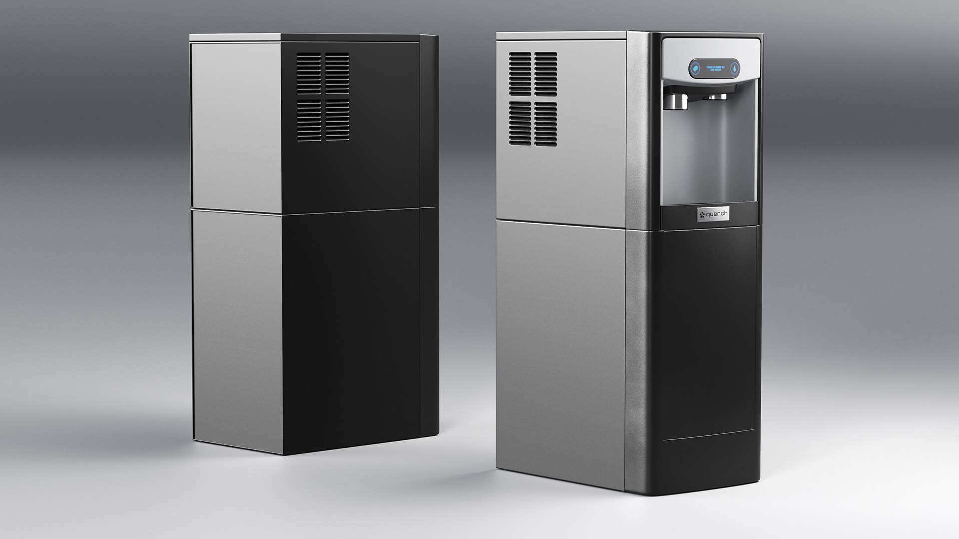 3D Touchless Water Dispenser Quench Ice - TurboSquid 2264799