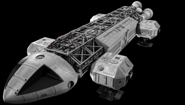 3D space:1999 eagle transporter model - TurboSquid 1262707