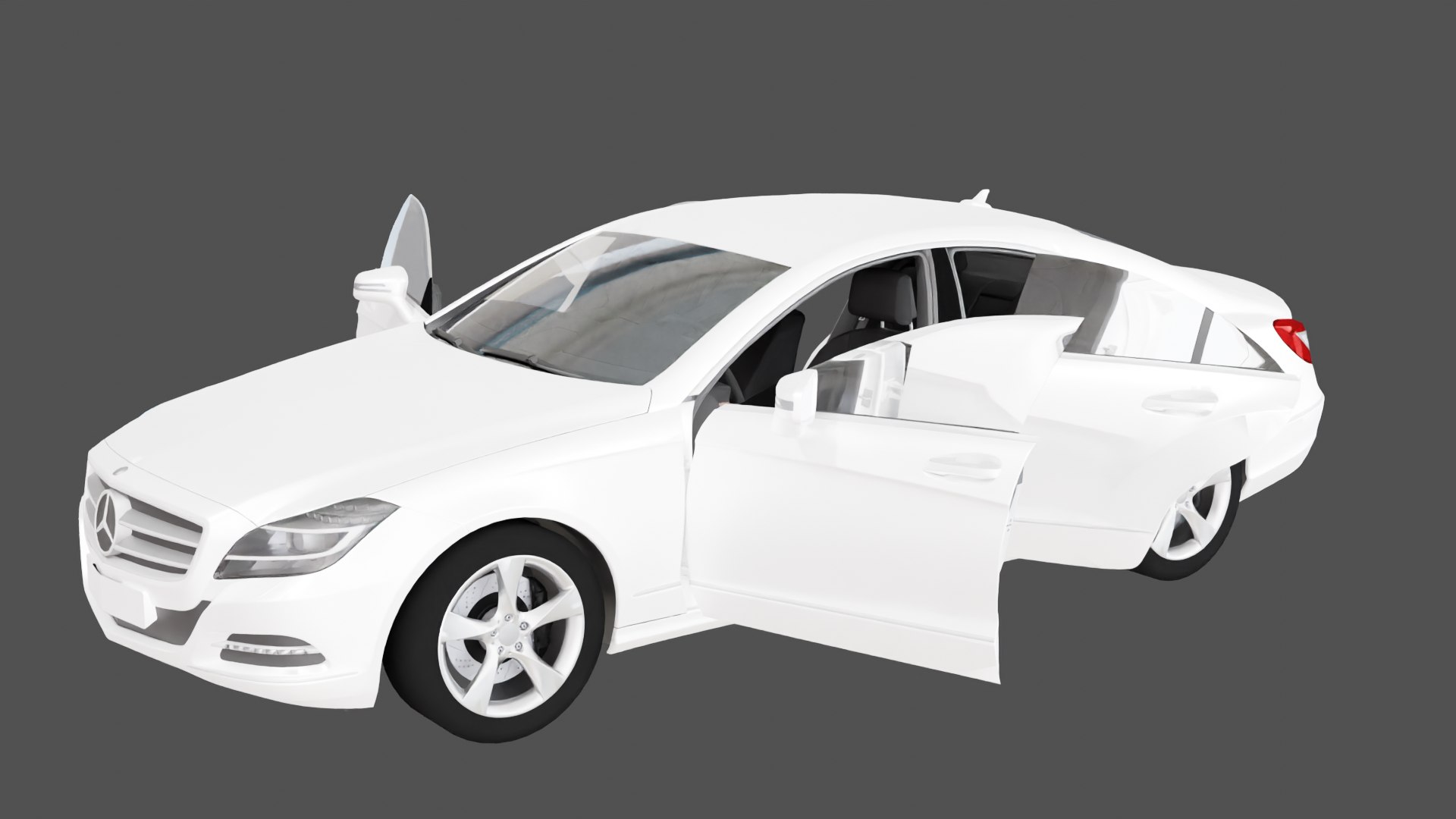 3D Mercedes Benz Car Model 3d - TurboSquid 2129293