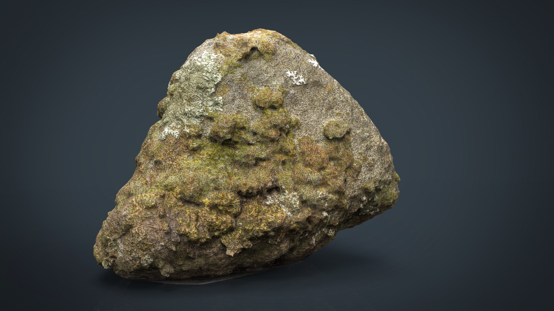 realistic stone 3d model