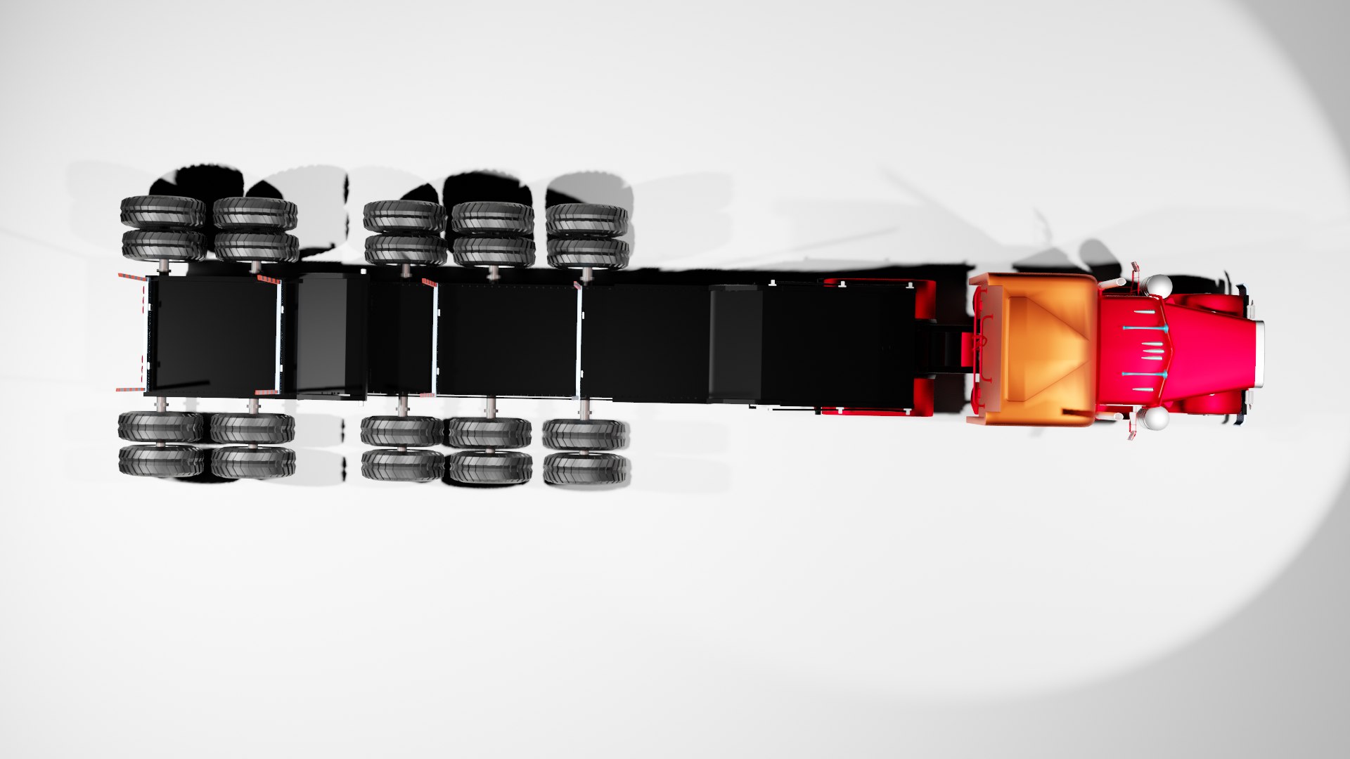 3D model turck with trailer - TurboSquid 1834794