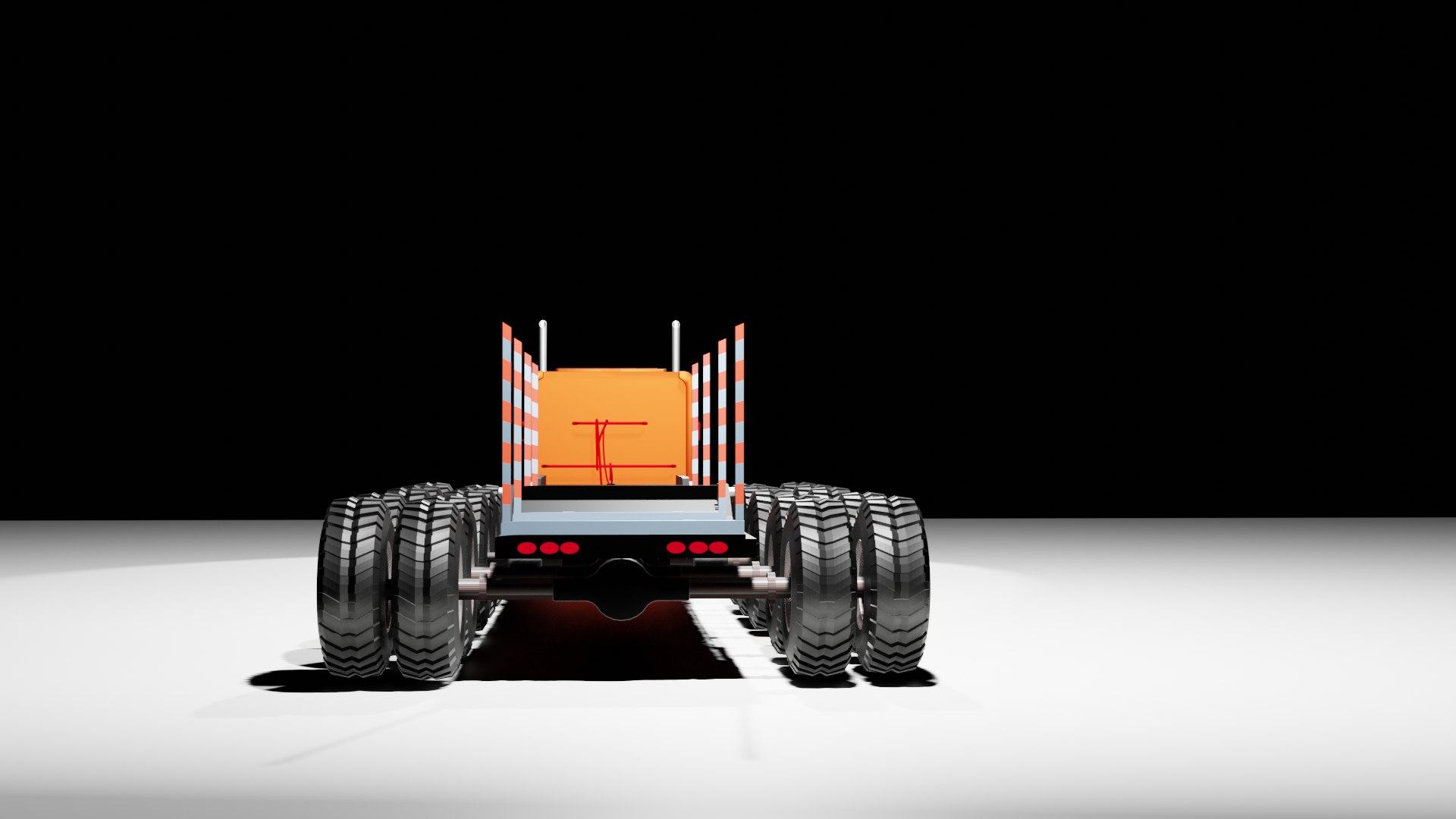 3D model turck with trailer - TurboSquid 1834794