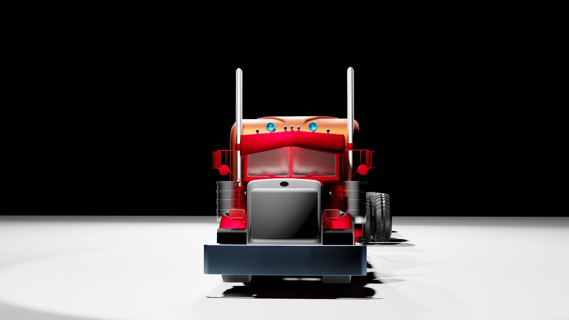 3D model turck with trailer - TurboSquid 1834794