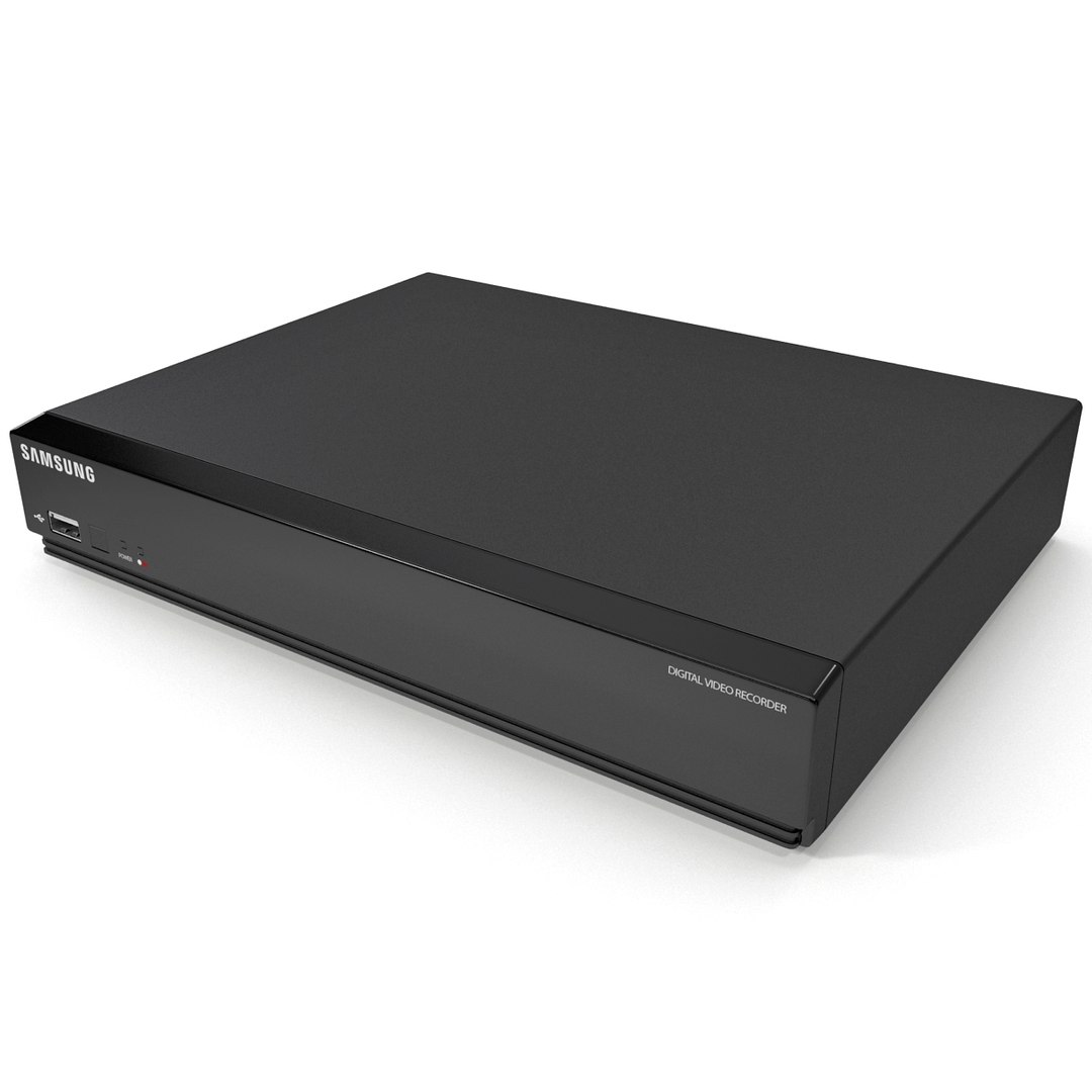 Dvr Security Samsung Sde-3001 3d Model