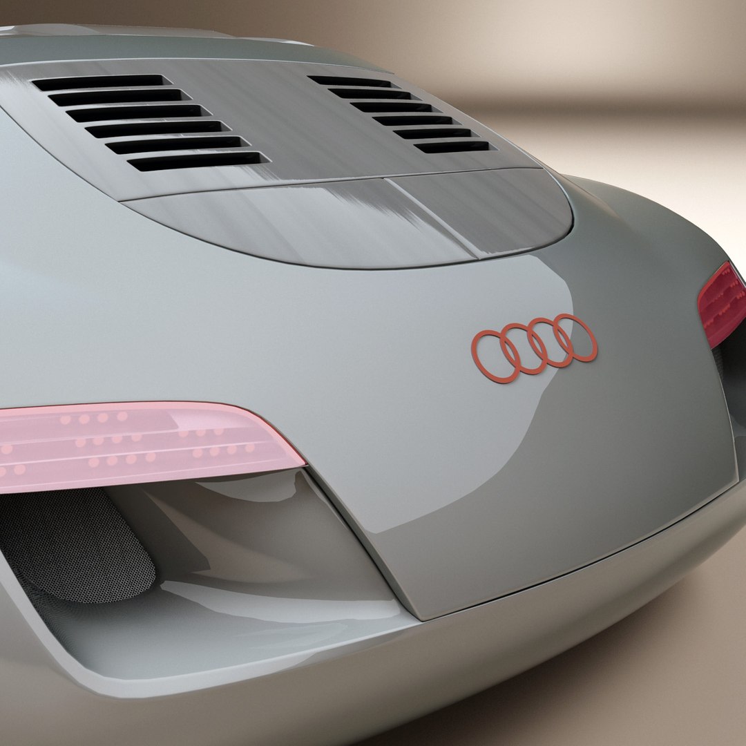 Concept Car Audi Rsq 3d Model