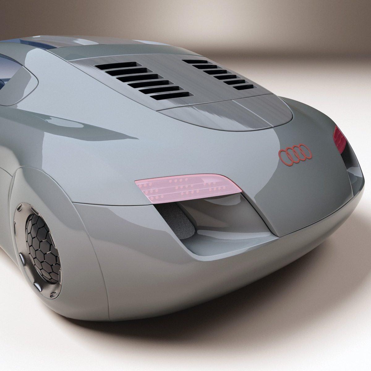 concept car audi rsq 3d model