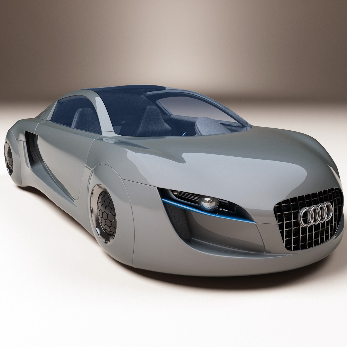 concept car audi rsq 3d model