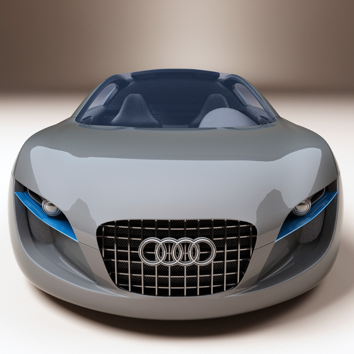 concept car audi rsq 3d model