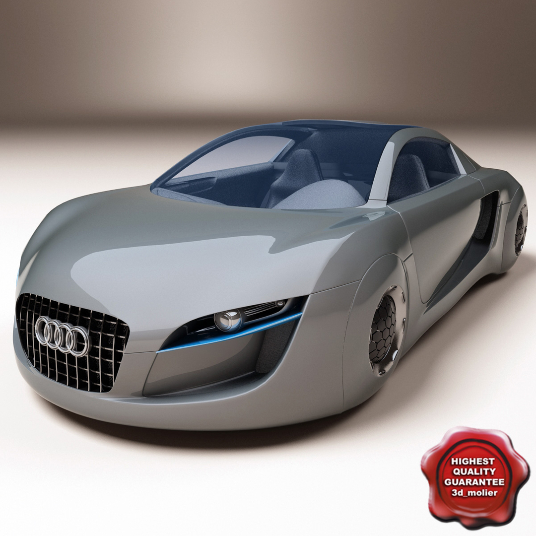 concept car audi rsq 3d model