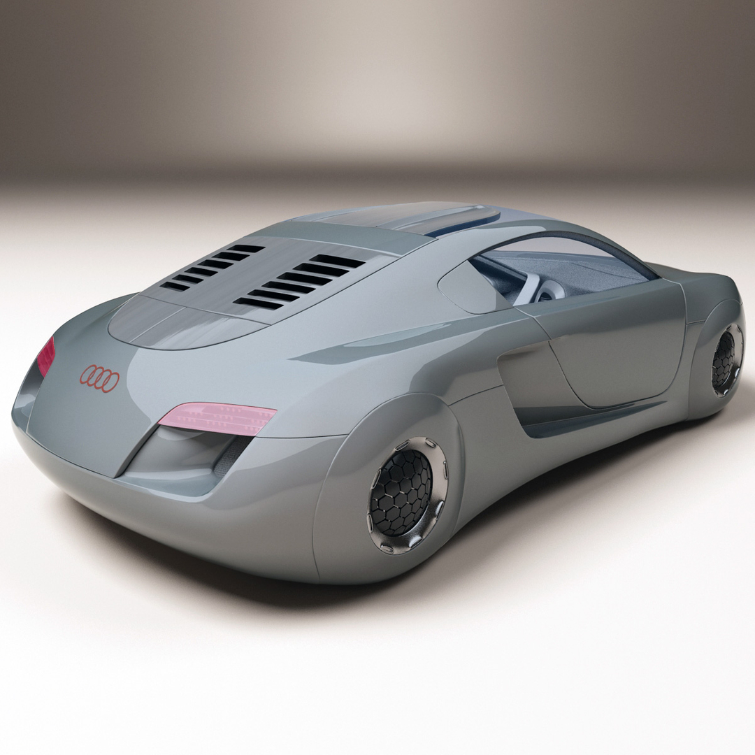 concept car audi rsq 3d model