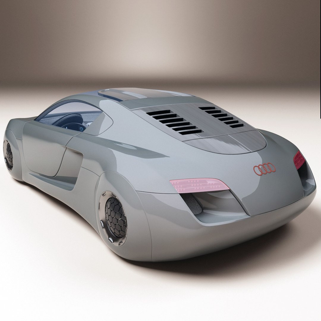 Concept Car Audi Rsq 3d Model