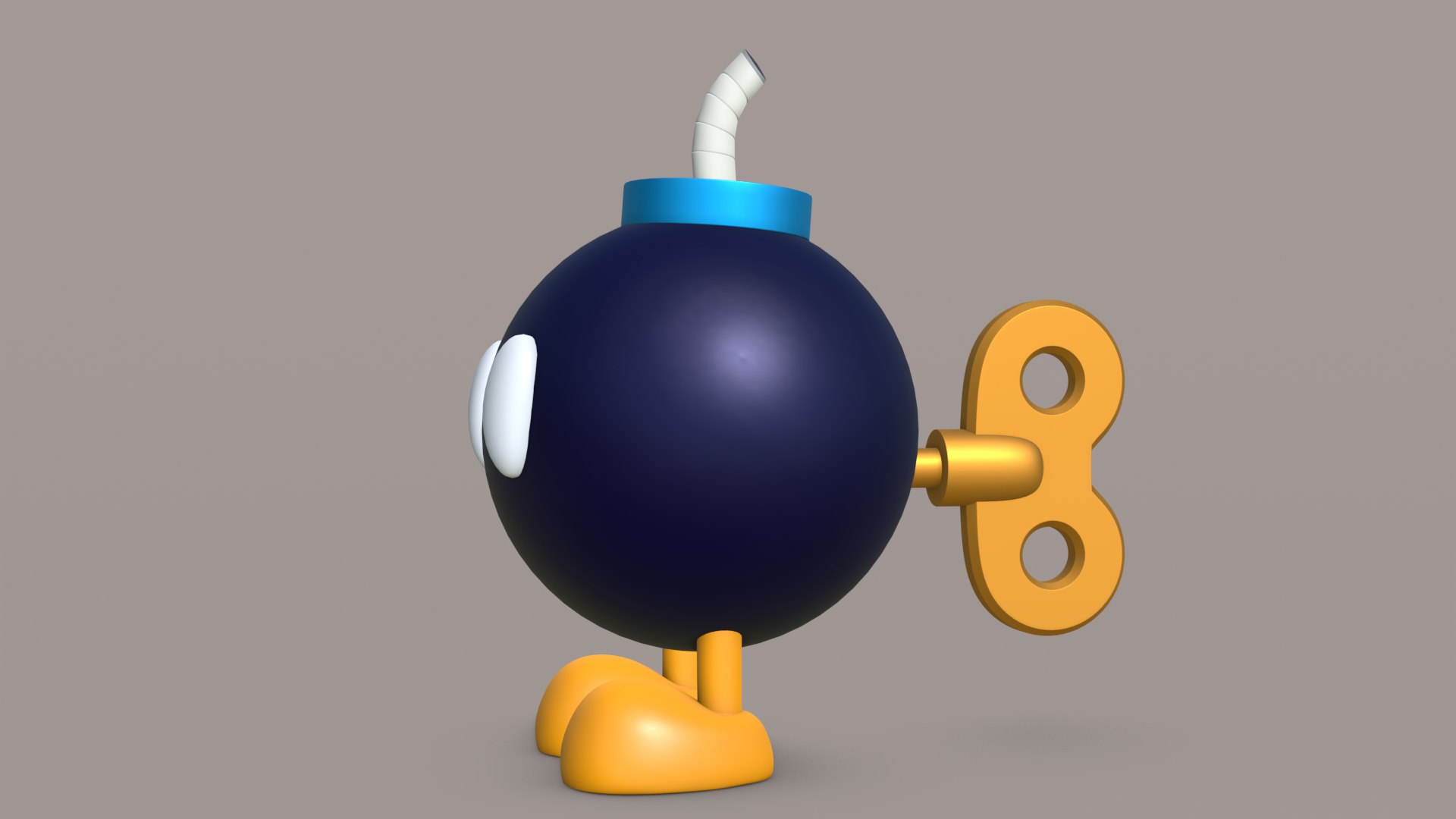 Bob-Omb From Mario Games 3D Model - TurboSquid 1714197