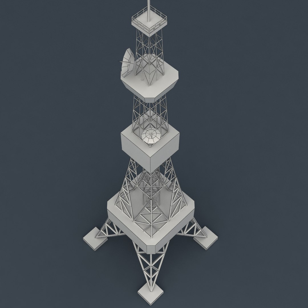 Sapporo Tower 3d Model