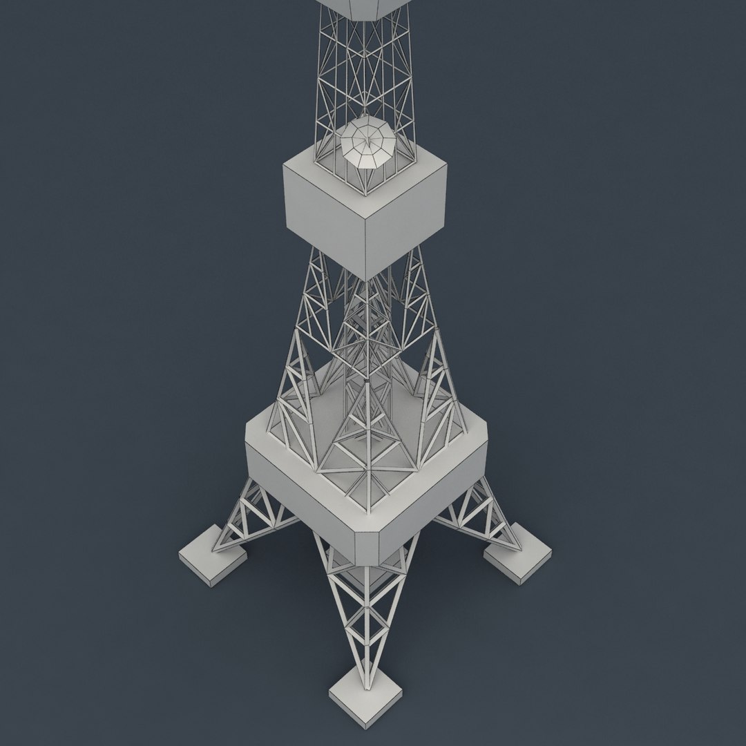 Sapporo Tower 3d Model