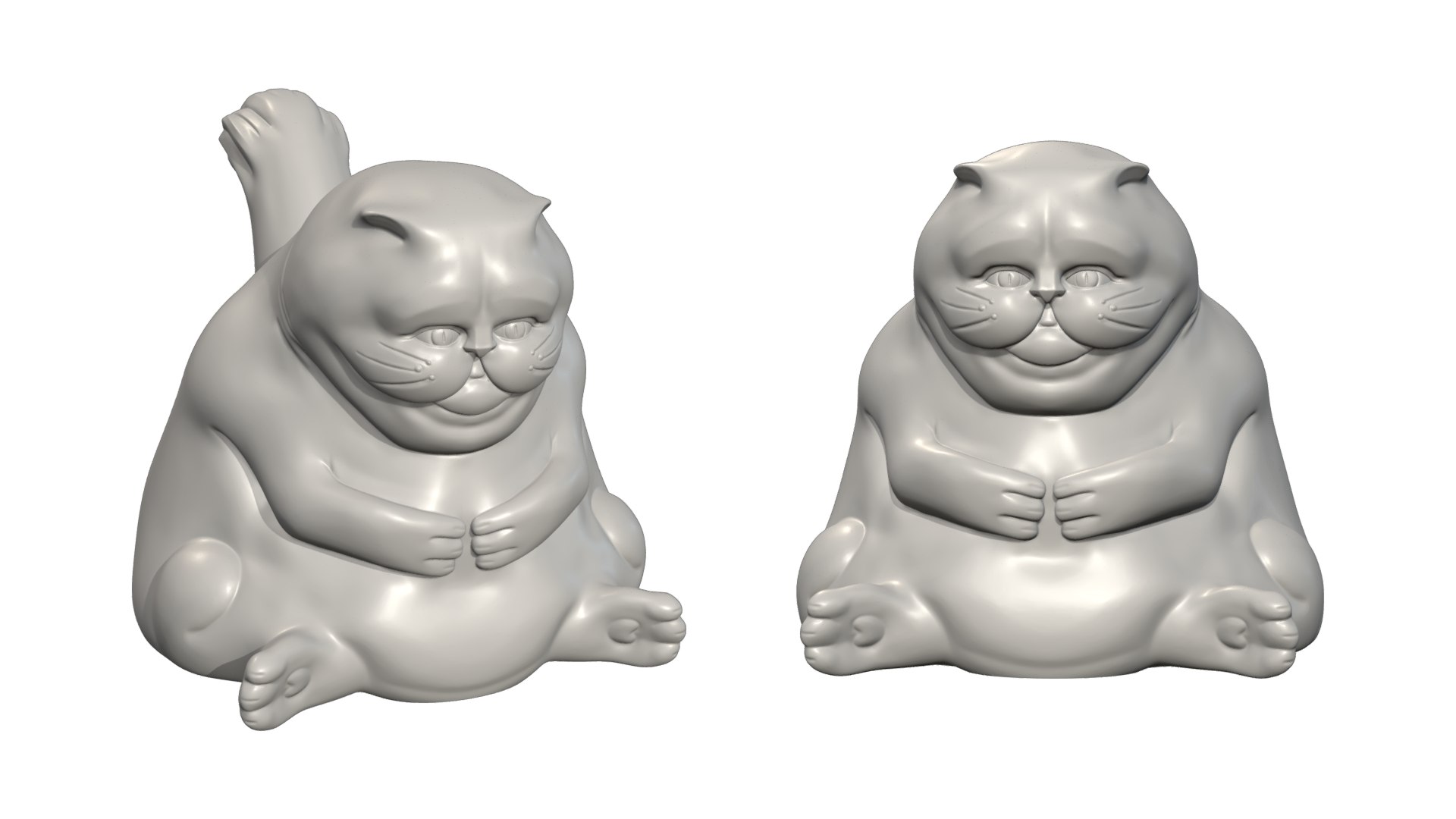 Fat Cat Printing 3D model - TurboSquid 2133608