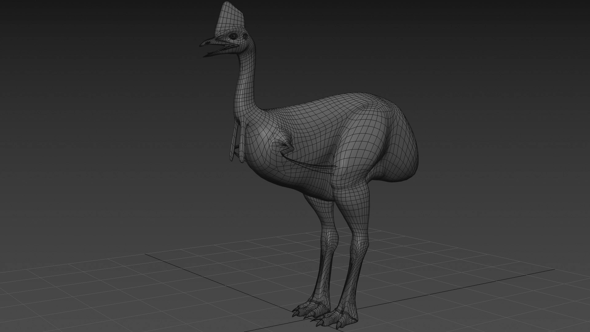 Most Real Cassowary 8K - 3d animated model 3D model - TurboSquid 2058925