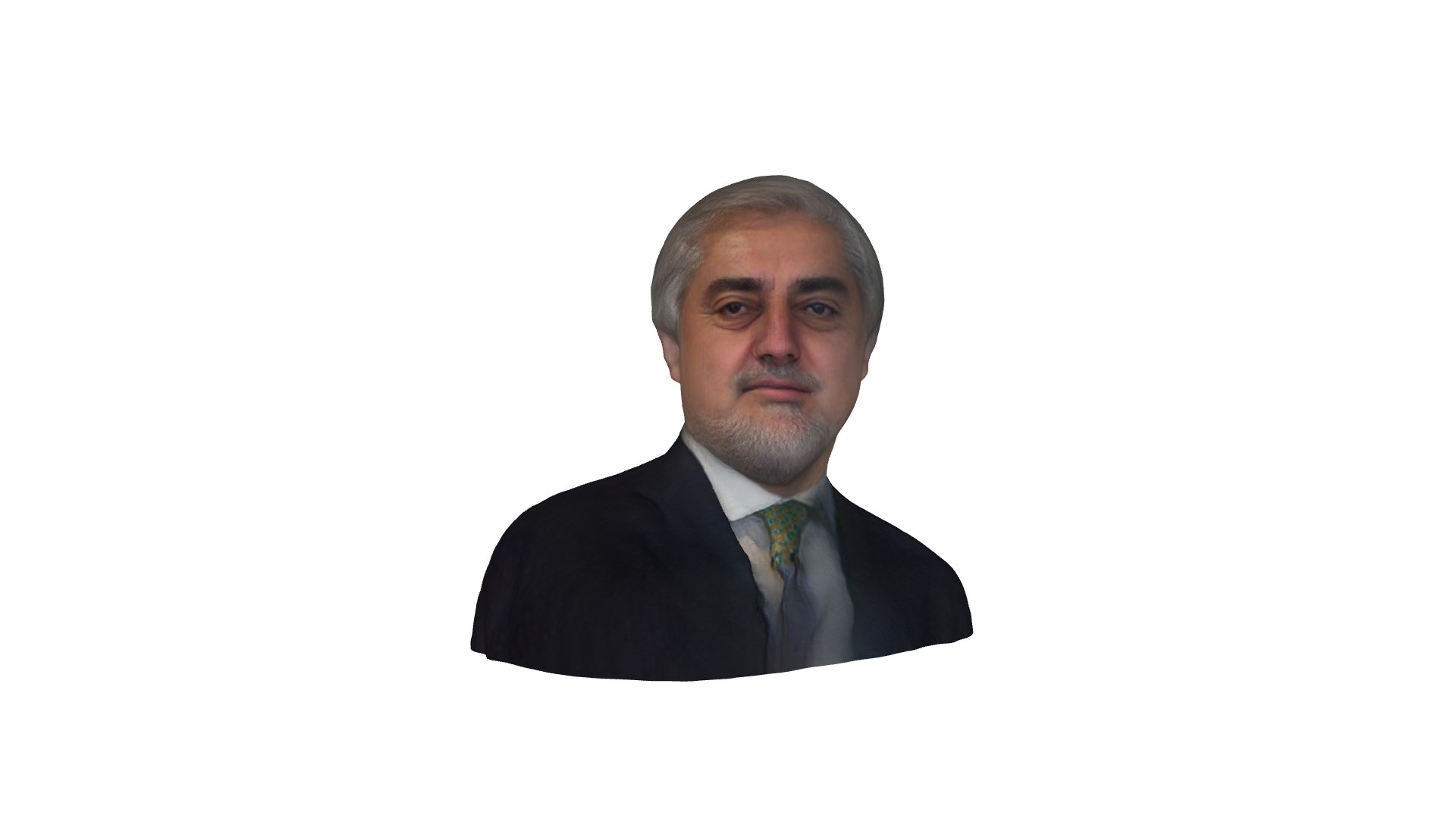 Abdullah Abdullah- Realistic Bust Head Ready 3d Model 3D Model ...