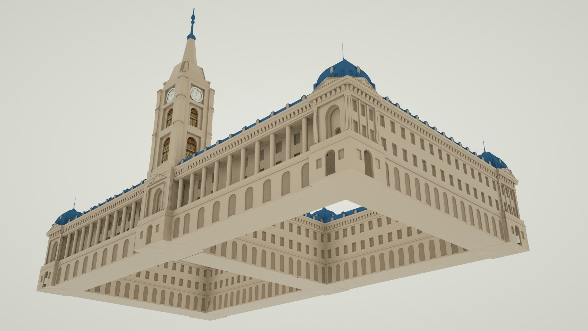 3d Model Historical Building
