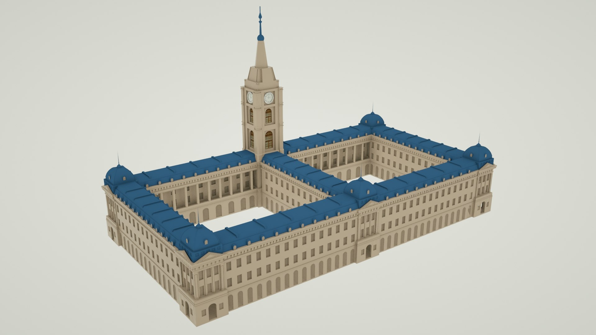 3d Model Historical Building