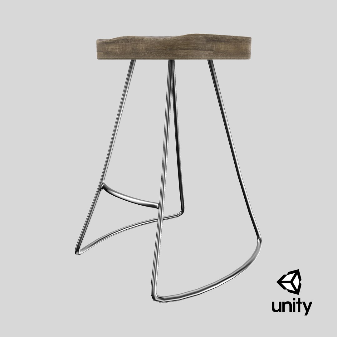 3D Model Swivel Bar Stool - TurboSquid 2208781