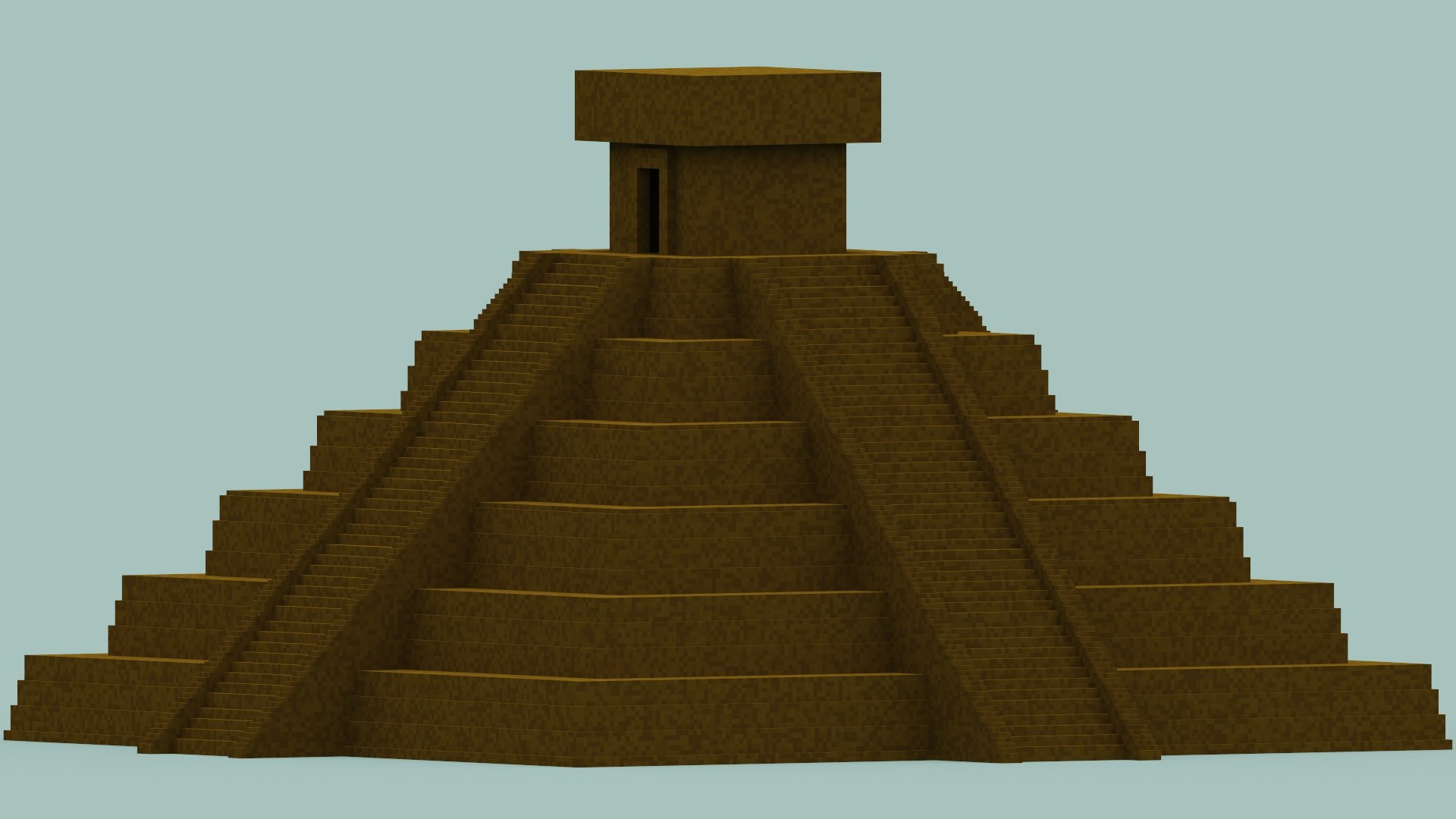 Voxel Pyramid 3D - TurboSquid 1853687