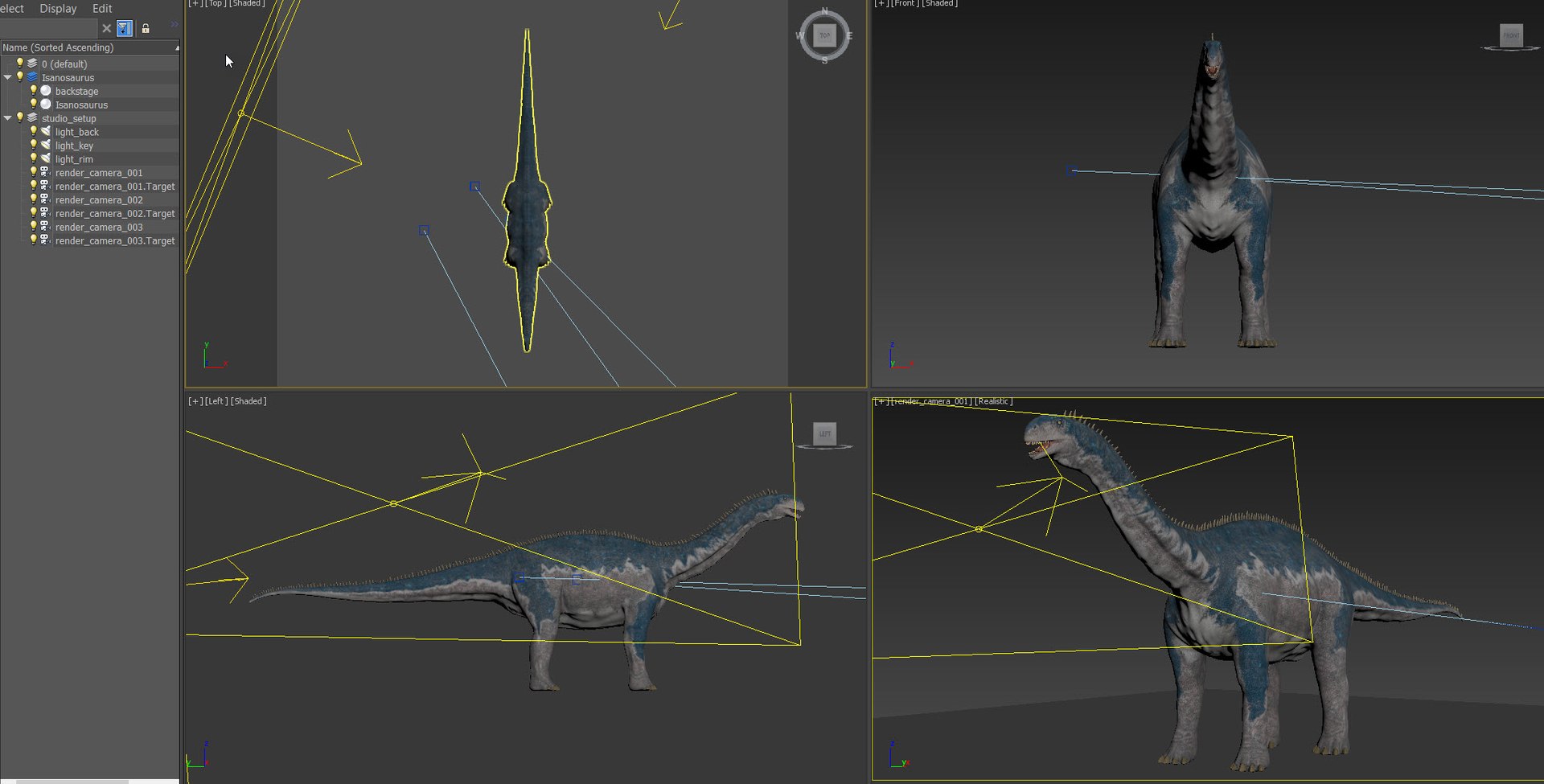 3D Isanosaurus - TurboSquid 1719544